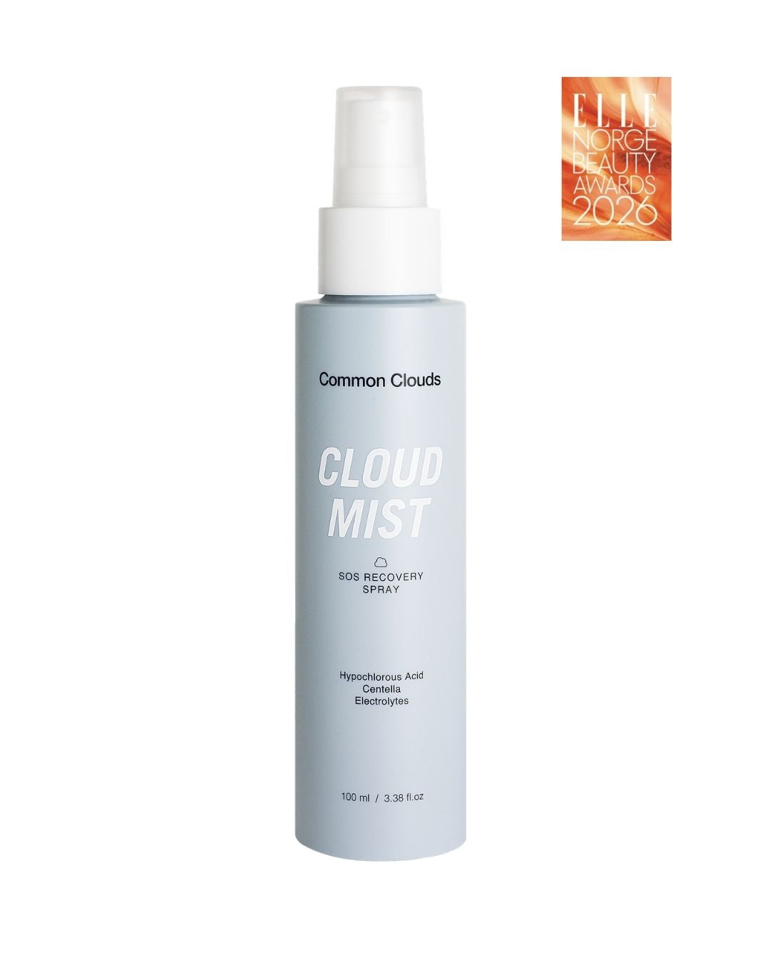 Cloud Mist – Ansiktsmist med hypoklorsyra för akne, rodnad & känslig hud